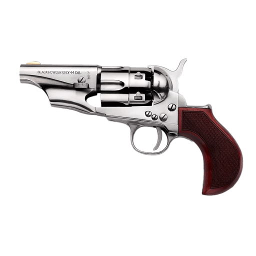 Revolver Pietta 1862 Colt Pocket Police Subnose Old Silver - CPPSNBOS44MTLC